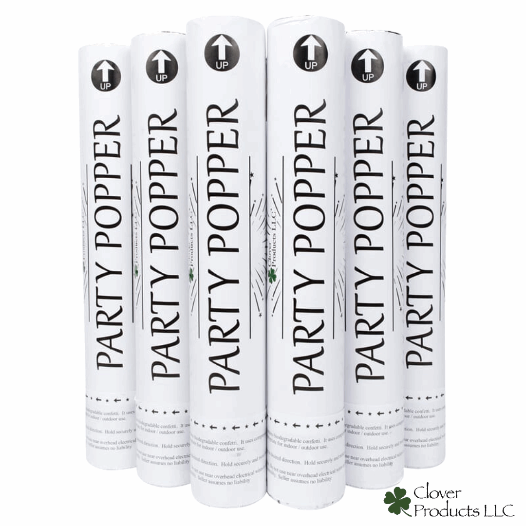 party started Multicolor Biodegradable Confetti Party Poppers™ birthd ...